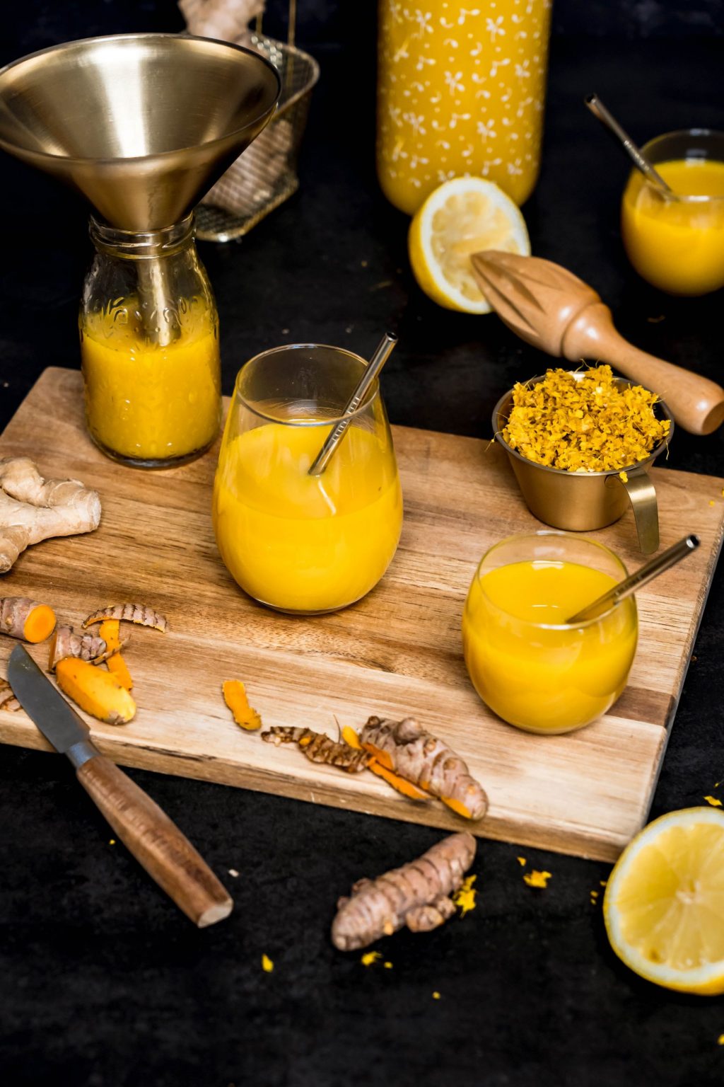 Ingwer Kurkuma Shot