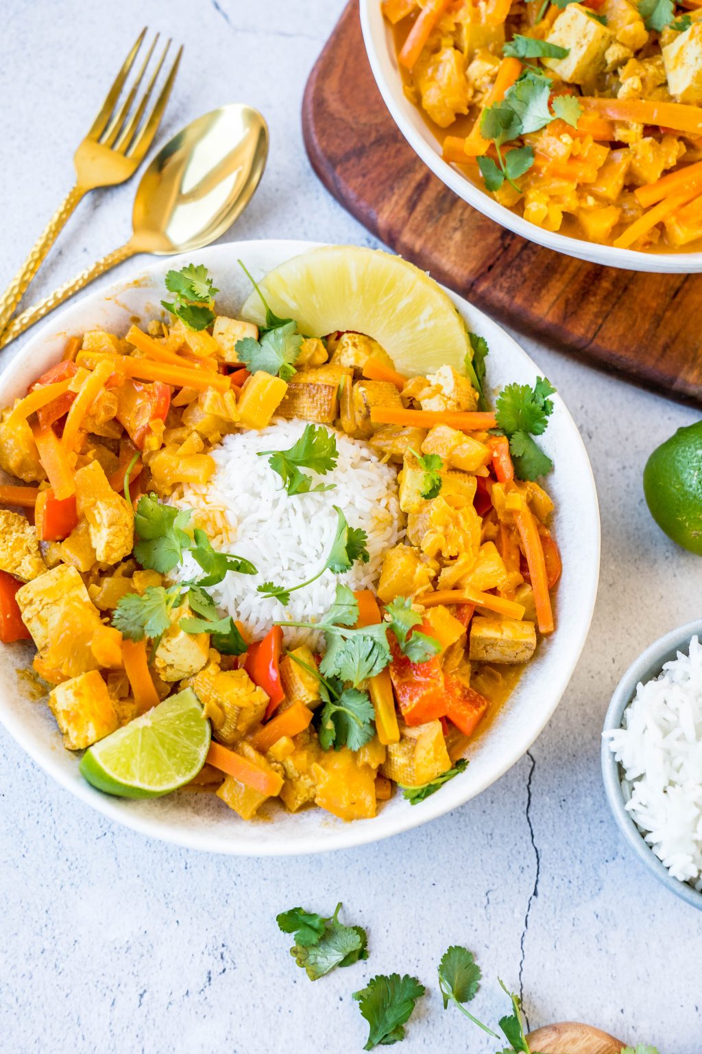 Ananas Curry Vegetarisch
